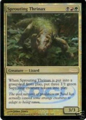 MTG 4X PROMO DCI FOIL SPROUTING THRINAX MINT | eBay