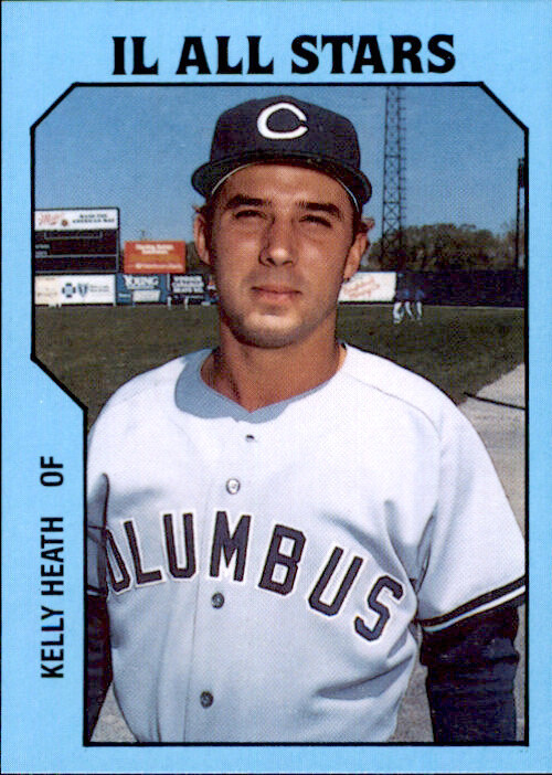 1985 International League All-Stars TCMA #31 Kelly Heath Baseball Card ...