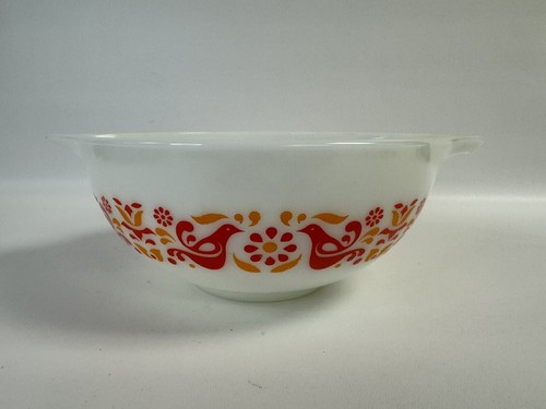 Vintage Pyrex Friendship Birds 2 1/2Qt Cinderella Mixing Bowl 443 | eBay