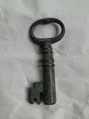 Old Open Barrel Skeleton Key☆ Antique Metal Key! | eBay