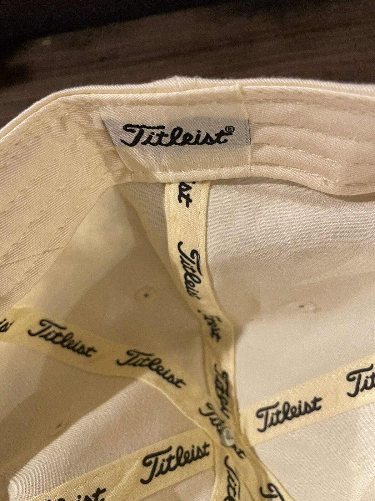 Titleist Golf Hat Adjustable Cap Yellow Strapback Embroidered Logo | eBay