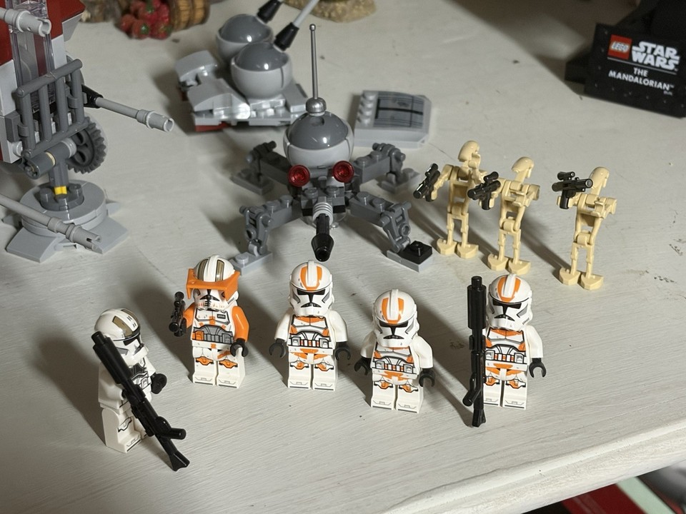 LEGO Star Wars AT-TE Walker 75337 Complete Set 1082pcs 212th Clone ...