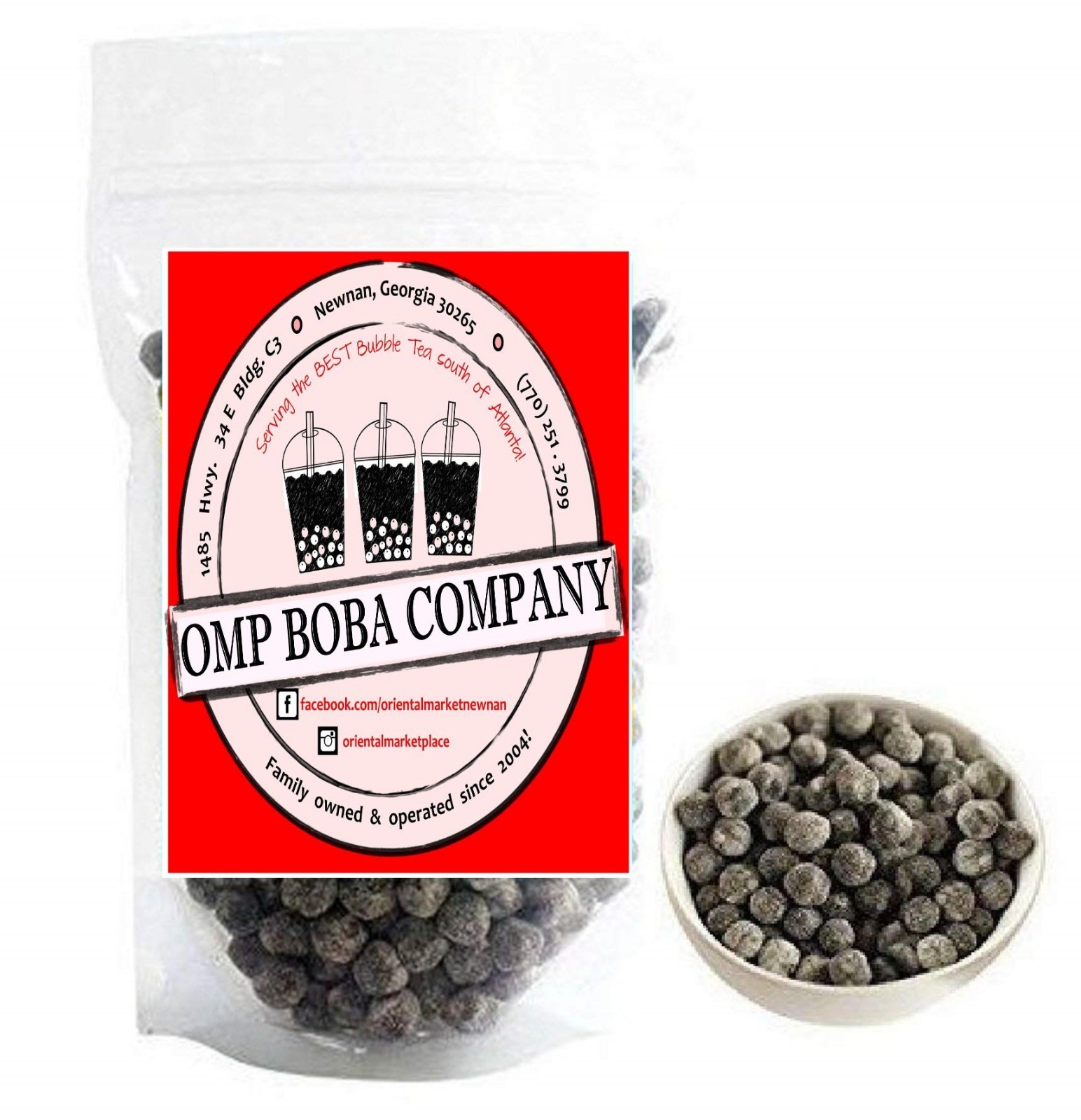 JUMBO Boba Bubble Tea Kit DIY Makes 30+ Drinks MANGO TARO HONEYDEW cups ...