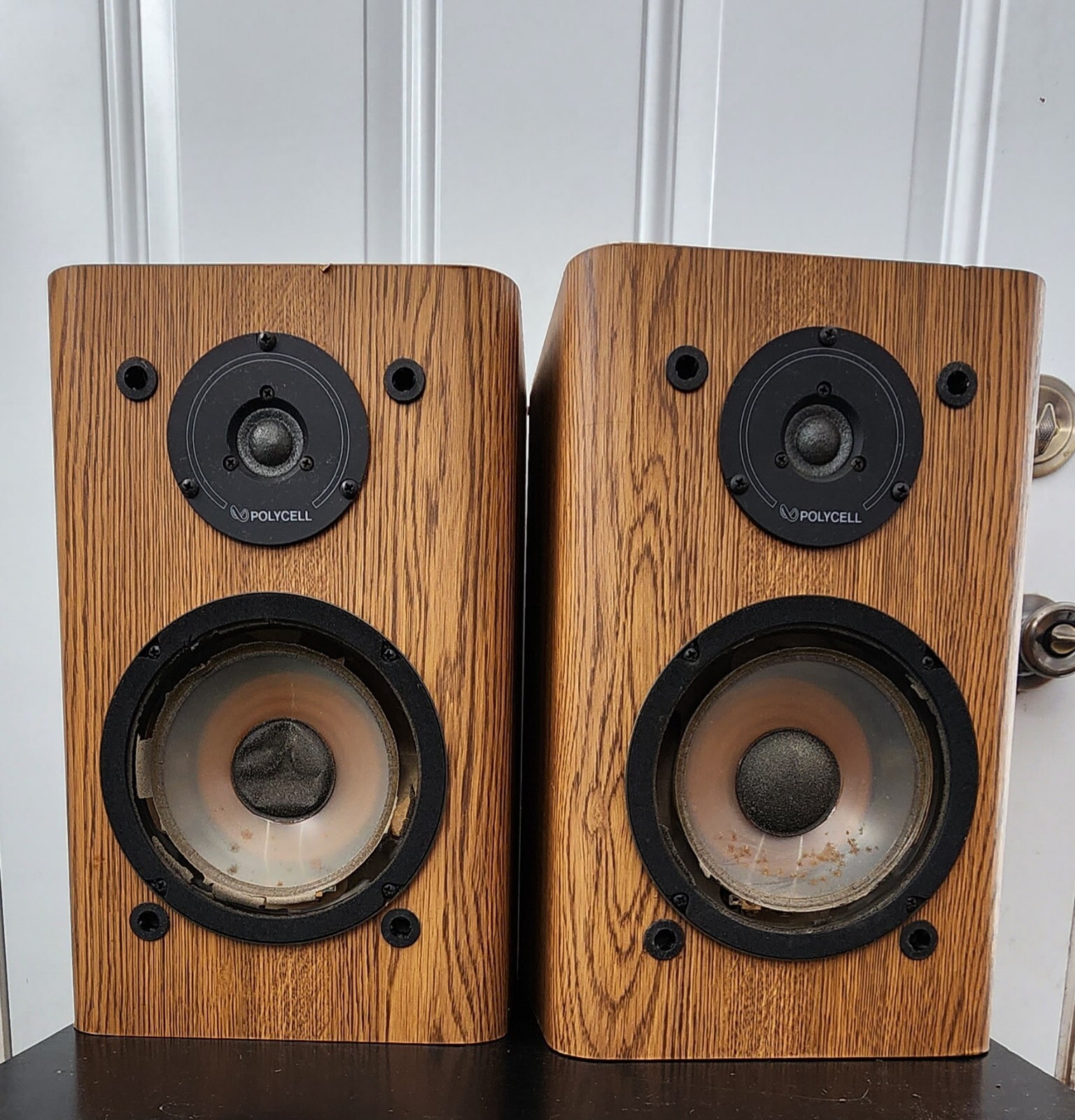 Vintage Infinity RS2000 Bookshelf Speakers Ploycell 2-Way High Fidelity ...