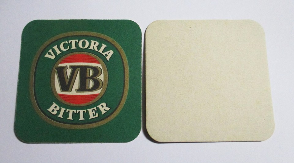 AUSTRALIA Beer Mat Coaster VICTORIA BITTER VB Beer 2009 Collect Green ...