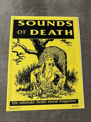 Sounds Of Death Magazine #1 1992 Rare Out Of Print | eBay