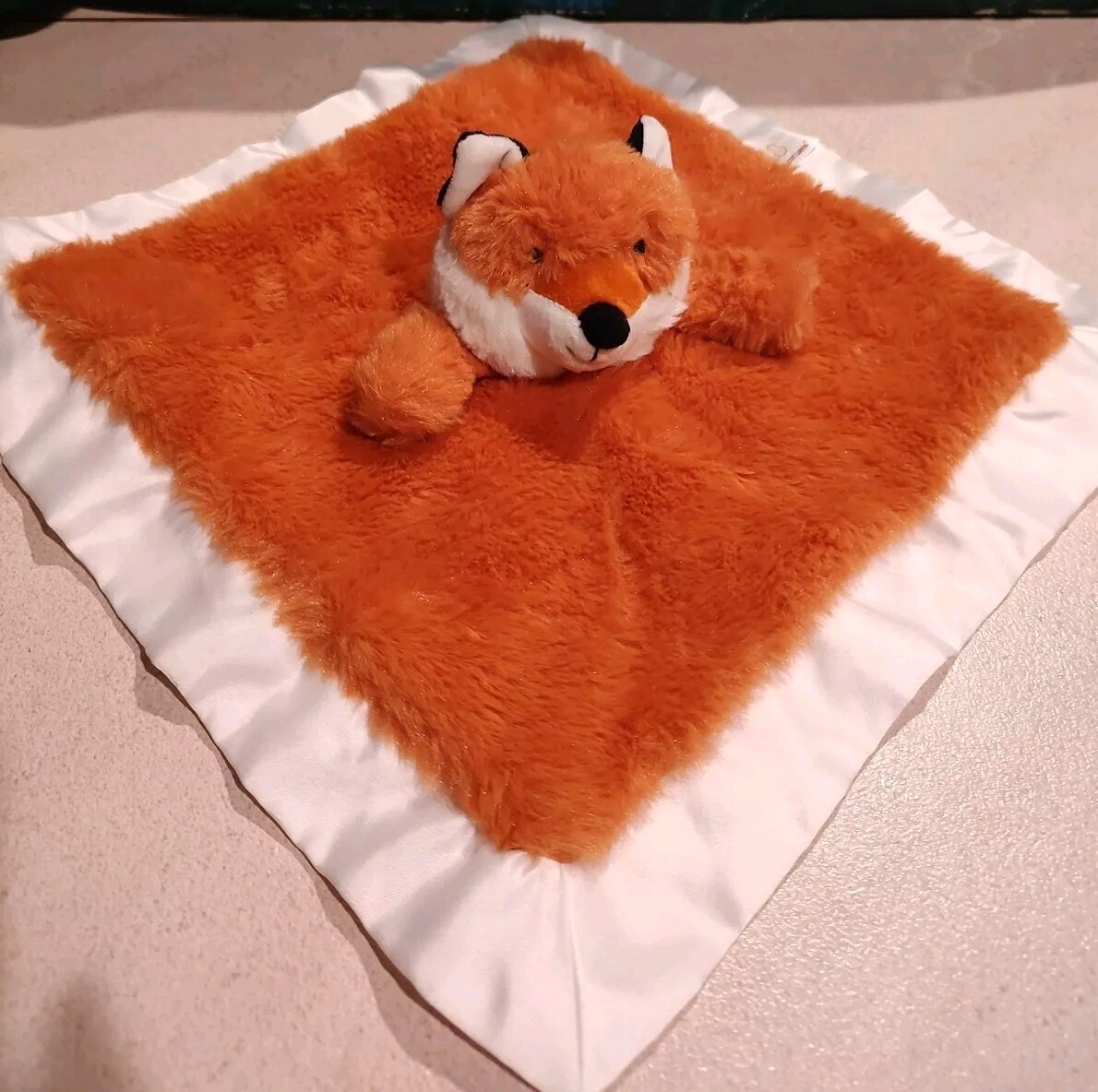 Ningbo Lerong Fairytale Snuggle Fox Plush Blankie 13"Security Blanket ...