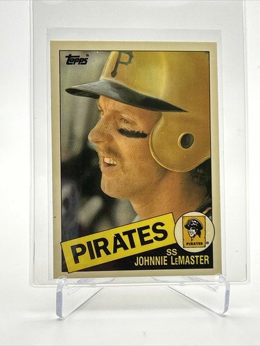 1985 Topps Traded TIFFANY Johnnie LeMaster Card #74T NM-MT FREE ...