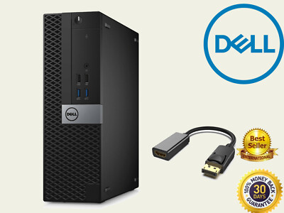 Dell SFF Desktop Computer PC i7 up to 64GB RAM 4TB SSD W11 Pro or 10 ...