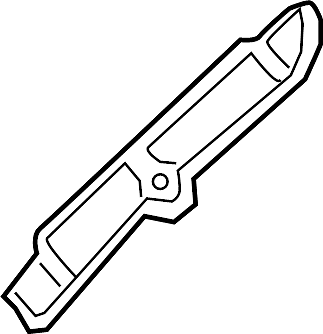 852215RB0A Genuine Nissan Bracket Rear Bumper Side LH 85221-5rb0a for ...