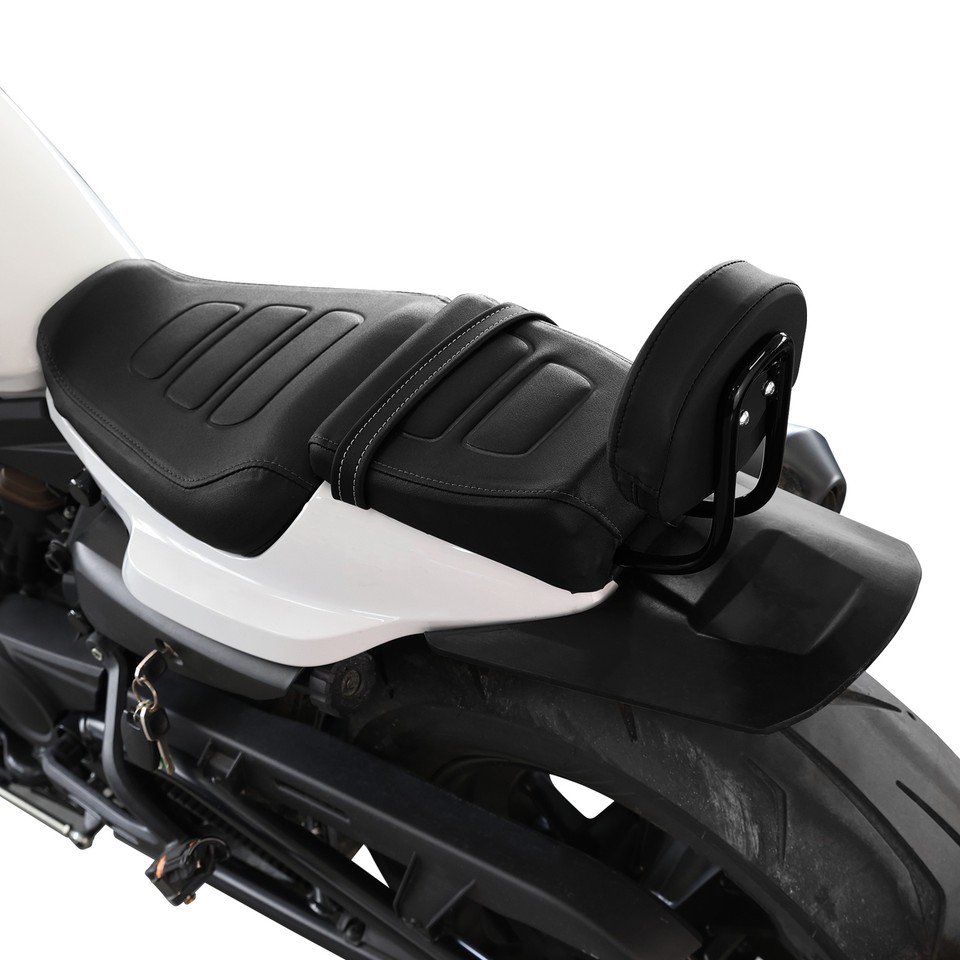 Rear Passenger Seat & Backrest Pad Fit For Sportster S 1250 RH1250S ...