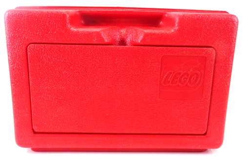 Vintage Classic Red Lego Storage Box Carrying Case Plastic Organizer ...