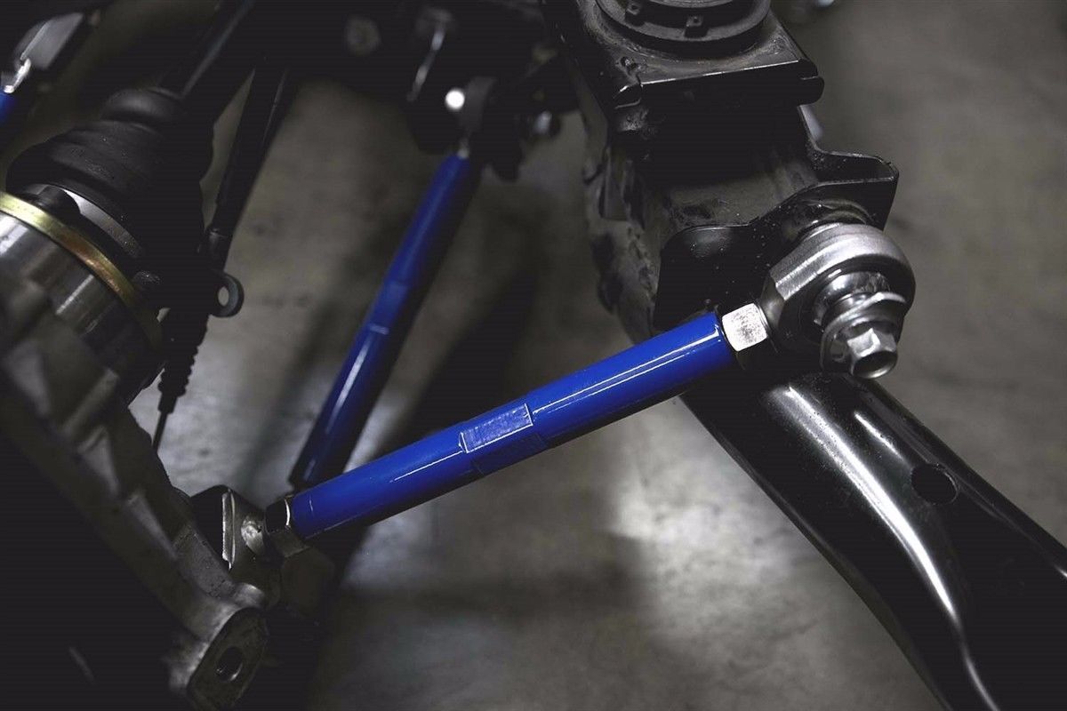 P2M Pillowball Adjustable Rear Traction Rods Links Pair Skyline GTR GT ...