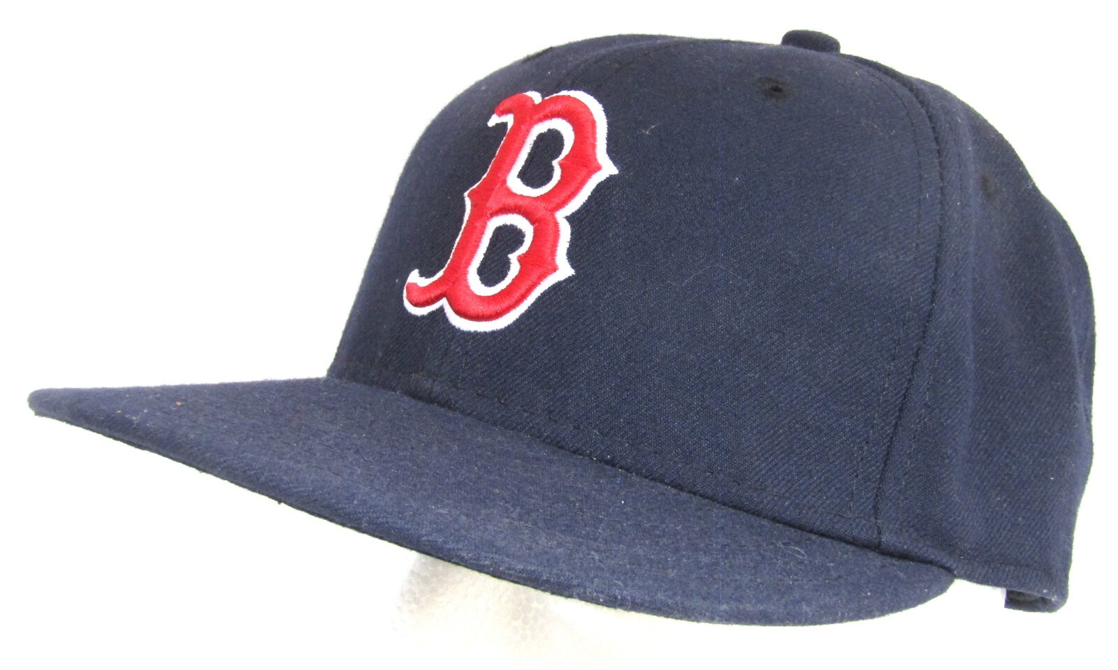 New Era MLB Boston Logo Navy Blue Embroidered Ball Cap Size 7 1/4. | eBay