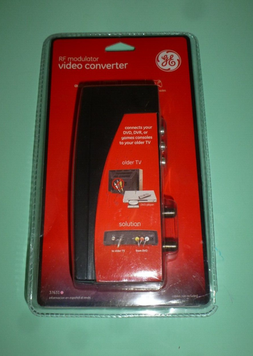 Brand New Genuine GE 37631 Audio / Video Modulator Box & Power ...
