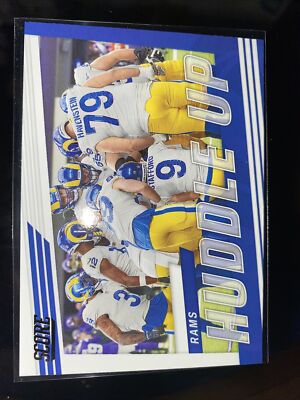 2022 Panini Score Football Huddle Up Los Angeles Rams #HU-LA Stanford ...