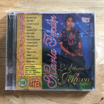 *MUSICA CRISTIANA* MARIA TECUN La Gloria De Jehova (CD Alabanzas) | eBay