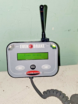 ROADMASTER EVEN BRAKE HOME MONITOR W/ VEHICLE POWER ADAPTER | eBay