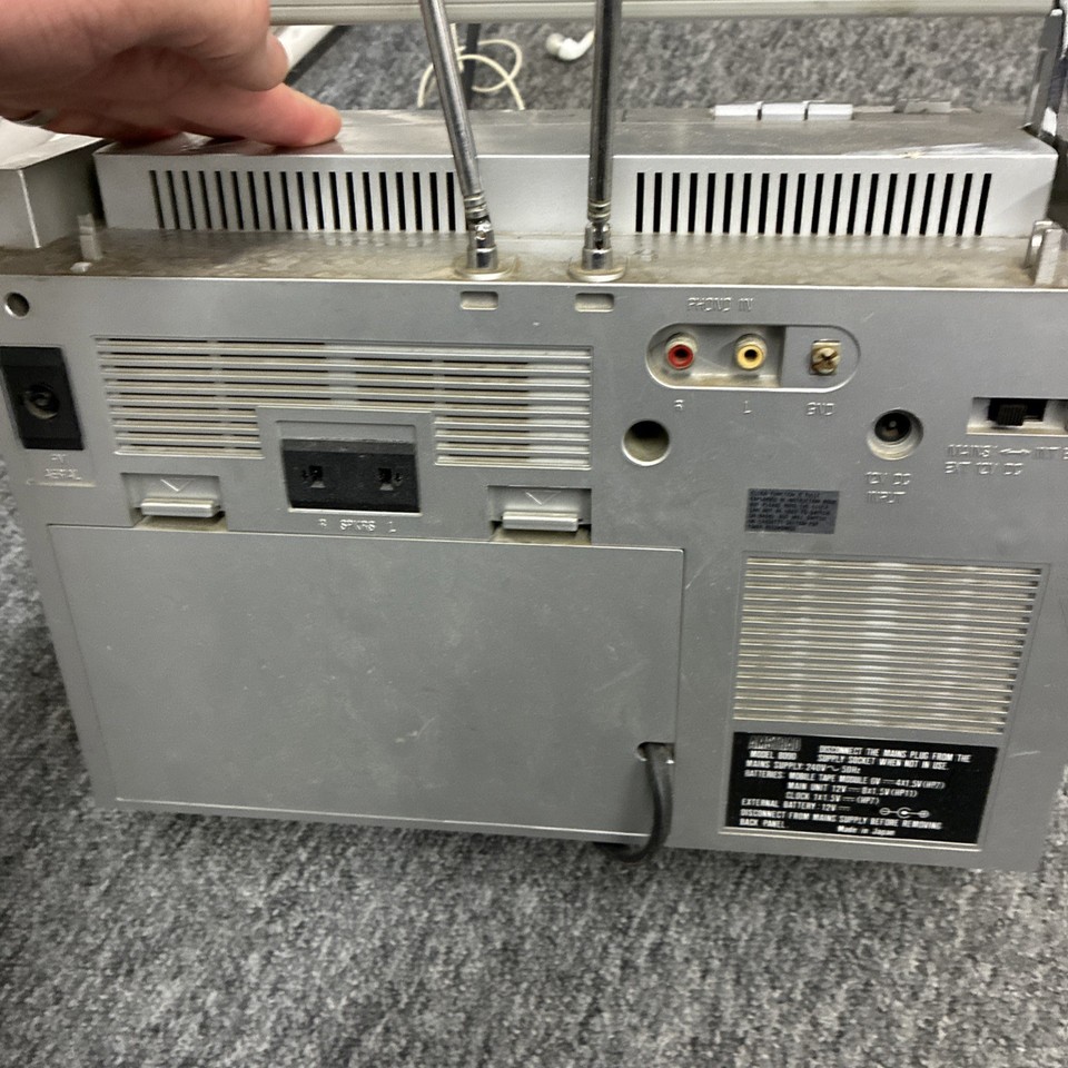 VINTAGE AMSTRAD TAPE BOOM BOX STEREO CASSETTE 8090 | eBay UK