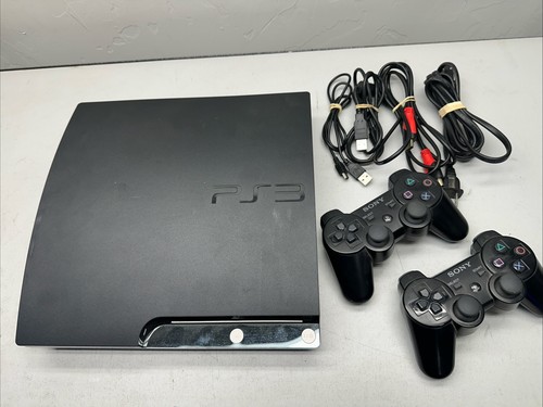 Sony PlayStation 3 PS3 Slim Console CECH-2001A 120GB Tested 2 ...