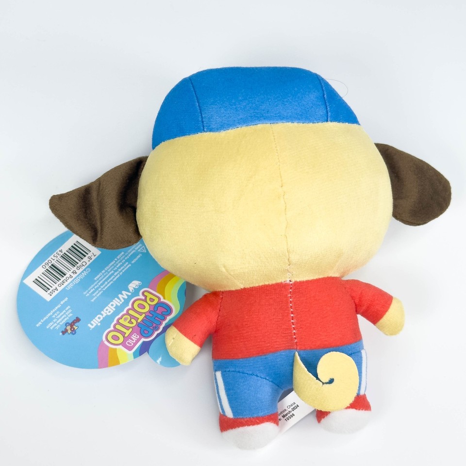 Chip and Potato Spud Puppy Plush Toy WildBrain 7-8" Stuffed Anima Rare ...