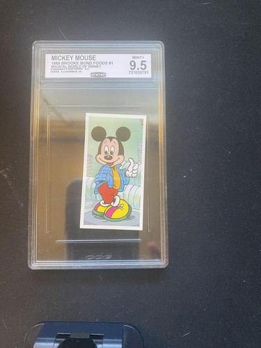 Mickey Mouse 1989 Brooke Bond Foods Magical World of Disney 1 CCG 9.5 ...