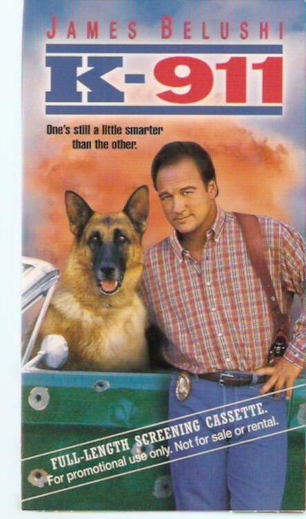 K-911 : VHS SCREENER James Belushi , Christine Tucci | eBay