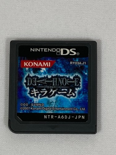 Nintendo DS /Death Note Kira Game / Japanese Ver. / w/ Tracking Number ...