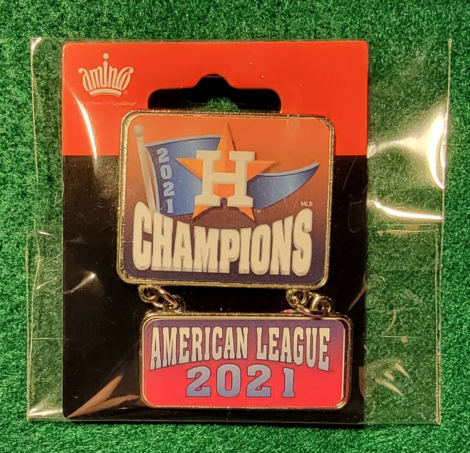 2021 Houston Astros ALCS Champions Lapel Pin by Aminco New | eBay