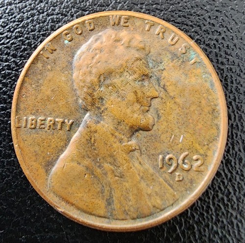 1962 D Lincoln Penny Error Coin | eBay