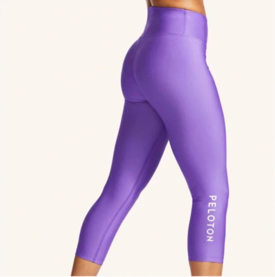 Peloton NWT New Flex Capri - Size Large - Purple | eBay