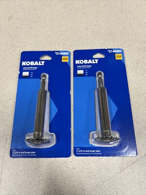 KOBALT 2146982 Internal PVC Cutter 1-1/4” And Larger Pipe (2 PACK) | eBay
