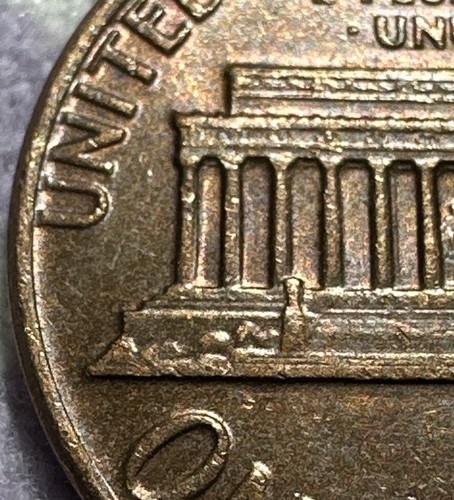 1978 D PENNY Denver Mint Rare Filled Mint Mark | eBay