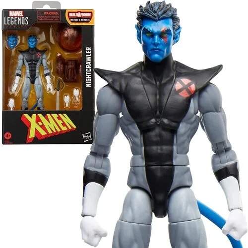 IN STOCK! X-Men Marvel Legends X-Force Nightcrawler 6-Inch AF by Hasbro ...