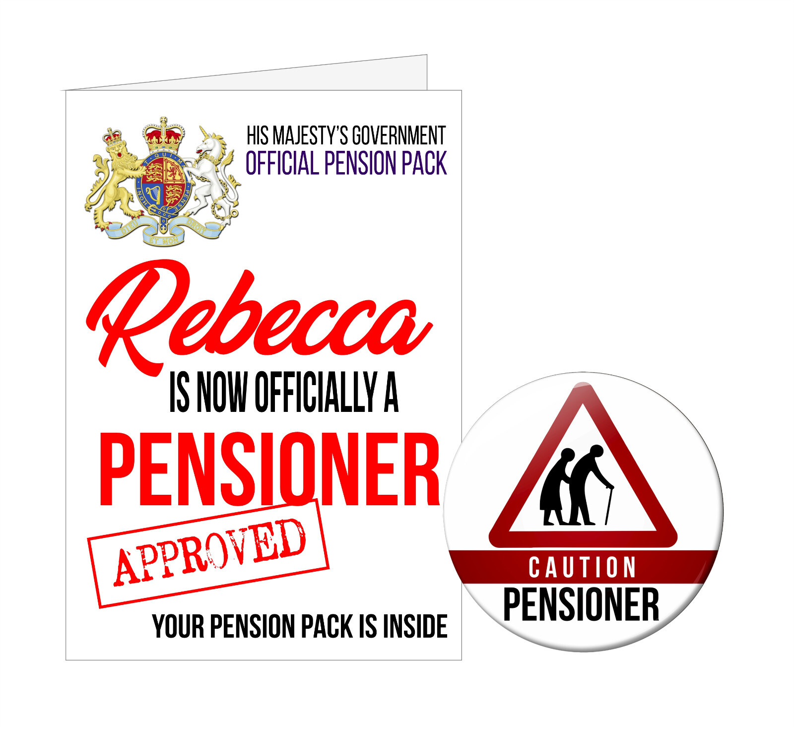 Pensioner OAP BUS PASS FUNNY CARD BADGE CAKE TOPPER Retired BIRTHDAY ...