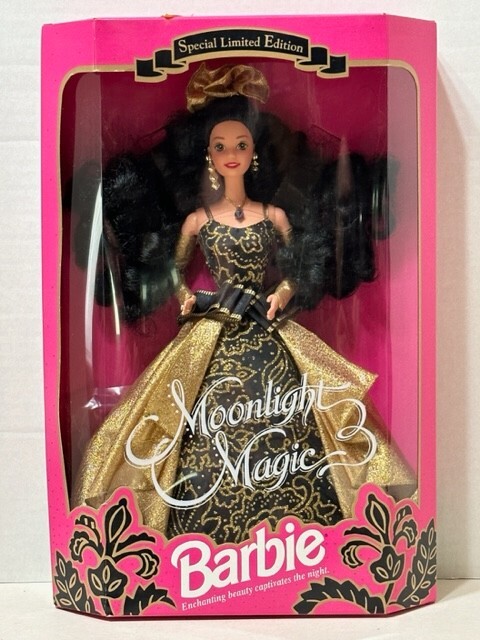 Mattel Moonlight Magic Barbie Doll 1993 Special Limited Edition Black ...
