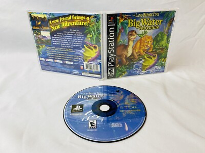 The Land Before Time Big Water Adventure PS1 PlayStation 1 - Complete ...