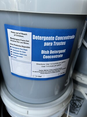 PRIME Blue DISHE Soap 5 gallon bucket. Jabon para platos Premium ...