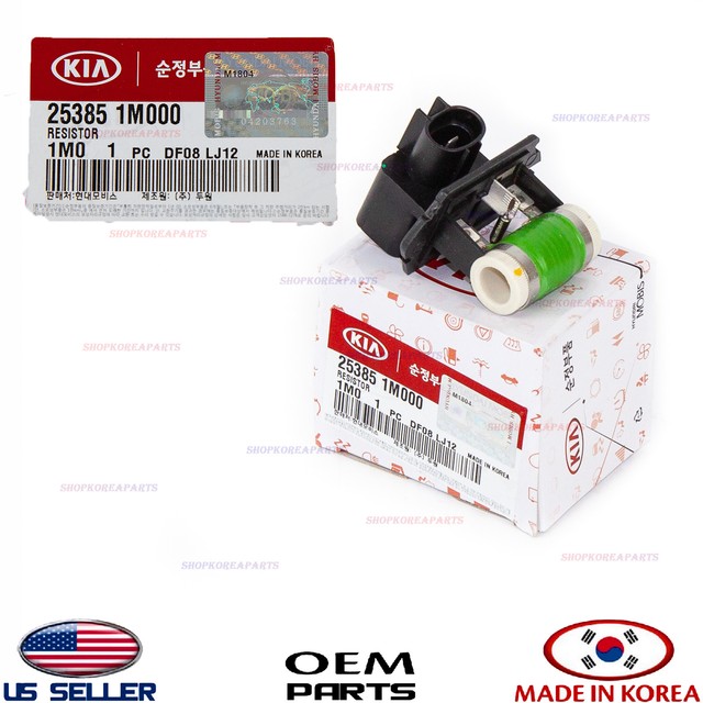 OEM Hyundai KIA Engine Cooling Fan Resistor 253851M000 25385-1m000 for ...