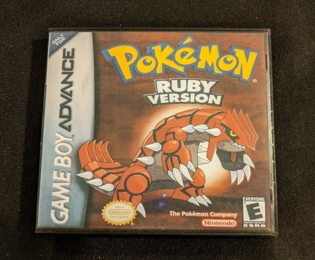 Pokémon: Ruby Version (Game Boy Advance, 2003) for sale online | eBay