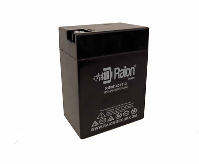 Raion Power 6V 14Ah Replacement Battery For Powertron PT12-6TU | eBay