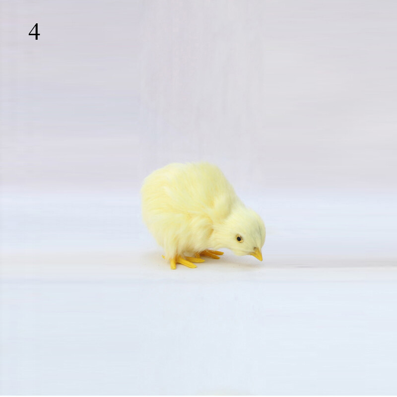 Realistic Furry Rabbit Chick Fur Lifelike Animal Furry Easter Bunny ...