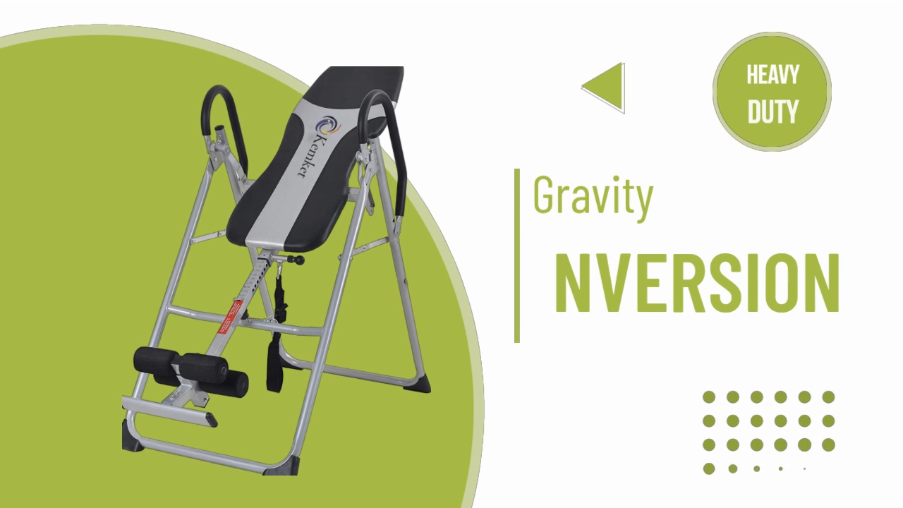 Kemket Inversion Table Back Therapy Fitness Reflexology Heavy Duty ...