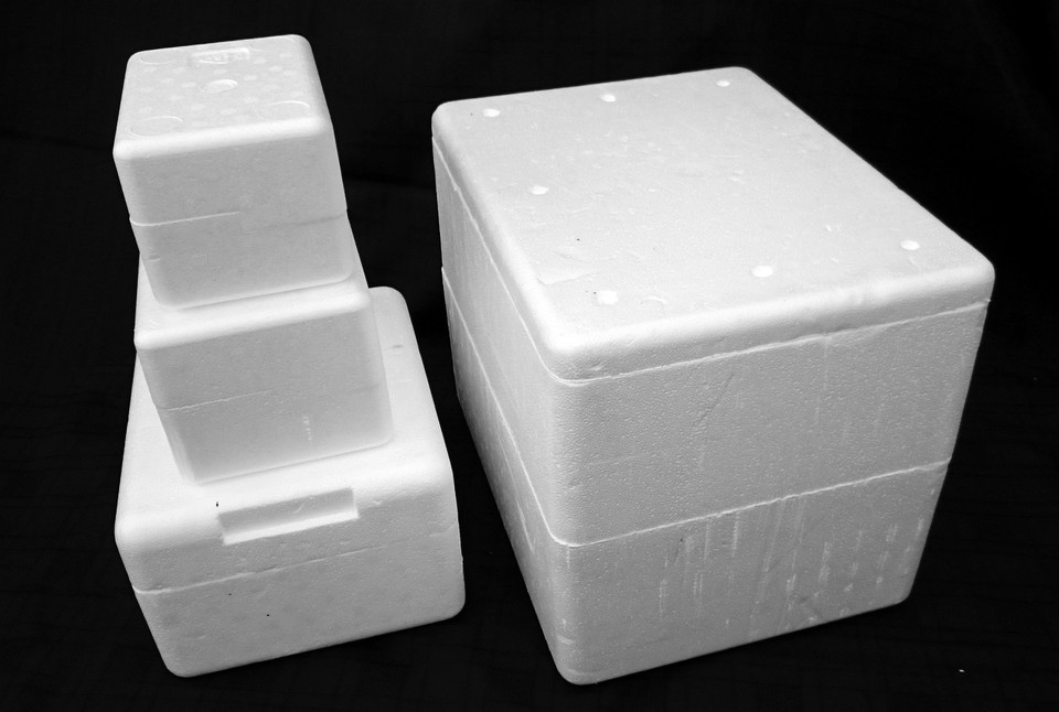 COOL THERMO INSULATION POLYSTYRENE BOXES FOOD FISH REPTILES PERISHABLE ...