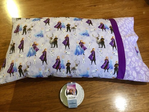Kids Sleepover Pillowcase Frozen Elsa Anna New Disney Handmade ...