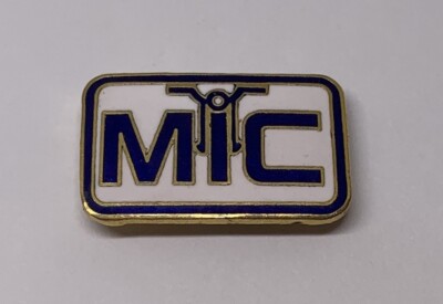 Vintage Motorcycle Industry Council MIC Lapel Pin (189) | eBay