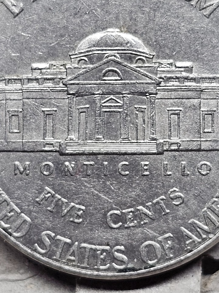 Rare 2018 P Nickel Mint Error On Reverse With The Initials FS (IFS ...