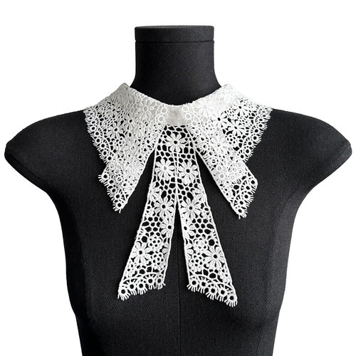 Collar Insignia Women's Lace Collar Lace Up Shawl Cloak Fake False ...