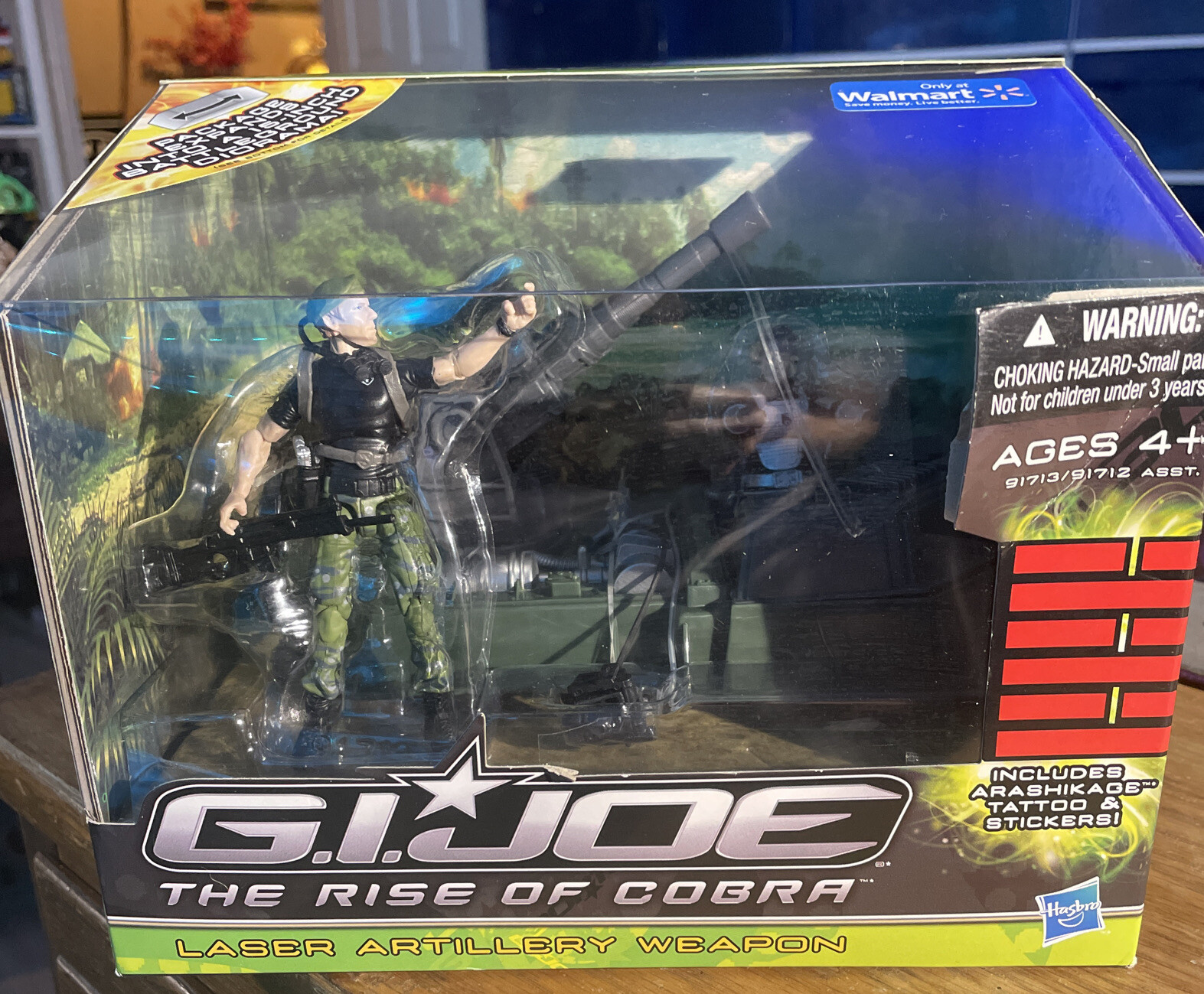 G.I. Joe - The Rise Of Cobra - Laser Artillery Weapon with Hawk & Grand ...