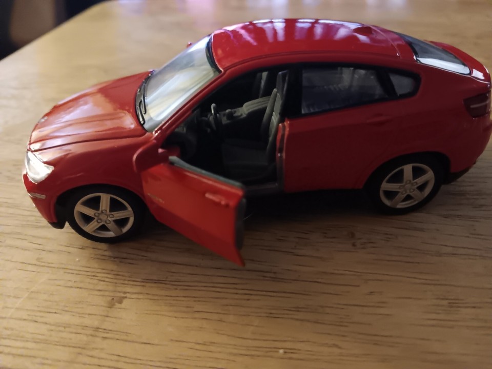 New 5" Kinsmart BMW X6 SUV Diecast Model Toy Car 1:38- Red no box | eBay